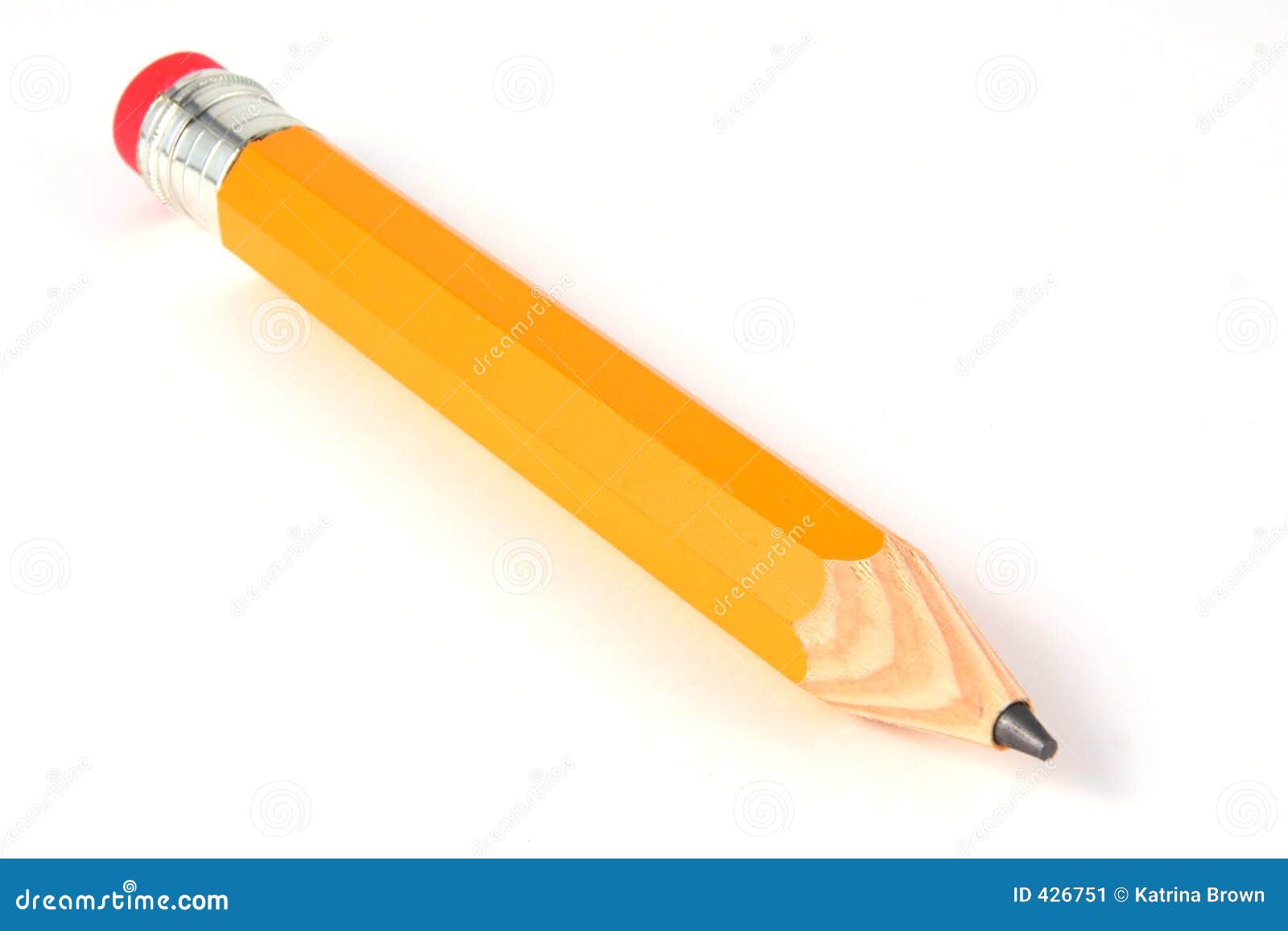 Yellow Pencil stock image. Image of write, education, school - 426751