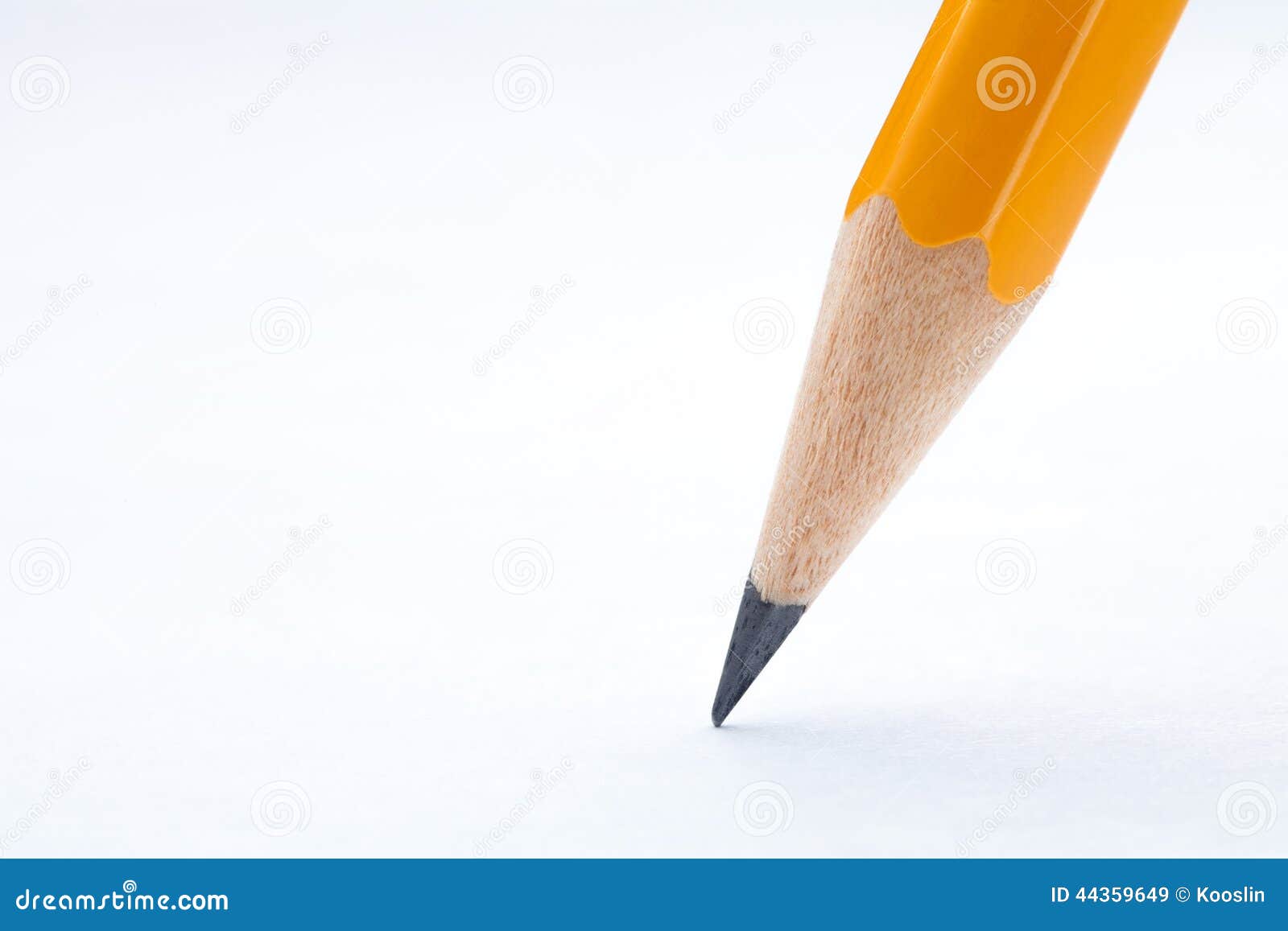 Yellow pencil stock image. Image of background, drawing - 44359649
