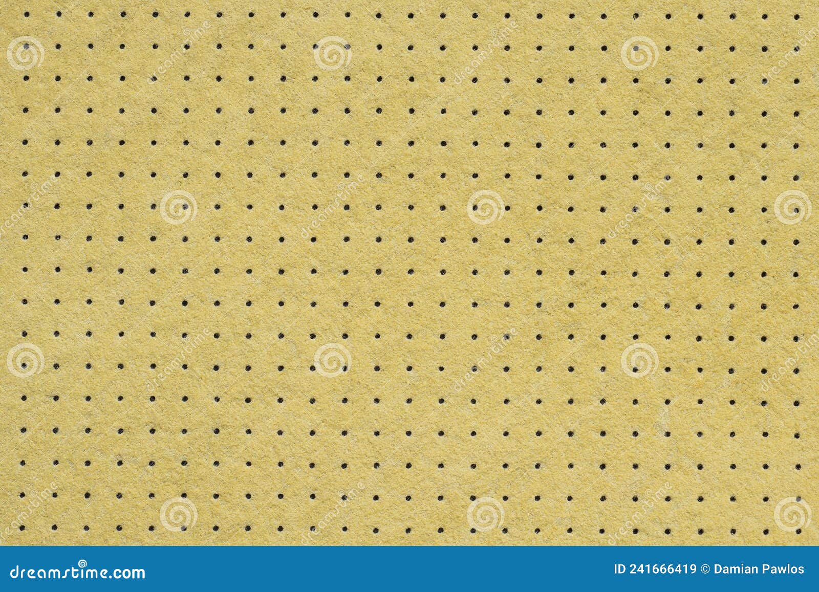 Yellow Perforated Fabric. Closeup of Car Cloth Texture As Background ...