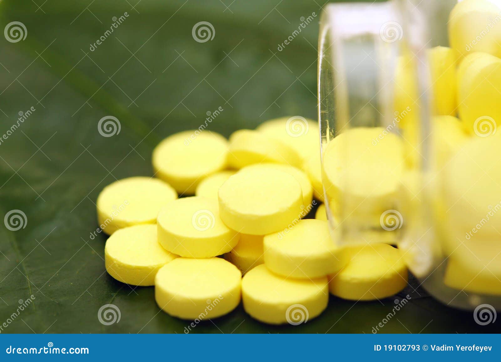 Yellow pill stock image. Image of painkillers, white - 19102793