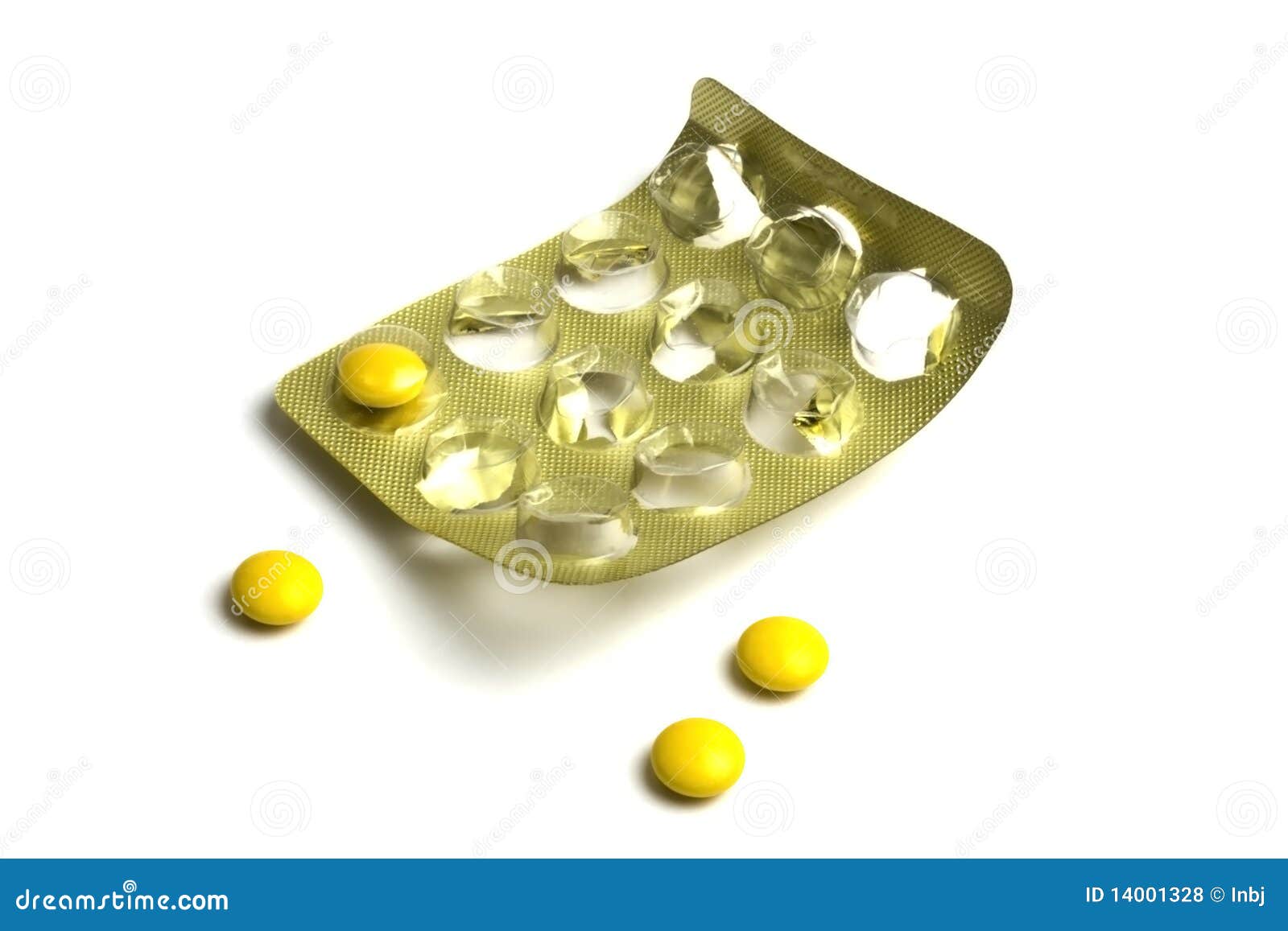 Yellow Pills stock photo. Image of drugs, container, headache - 14001328