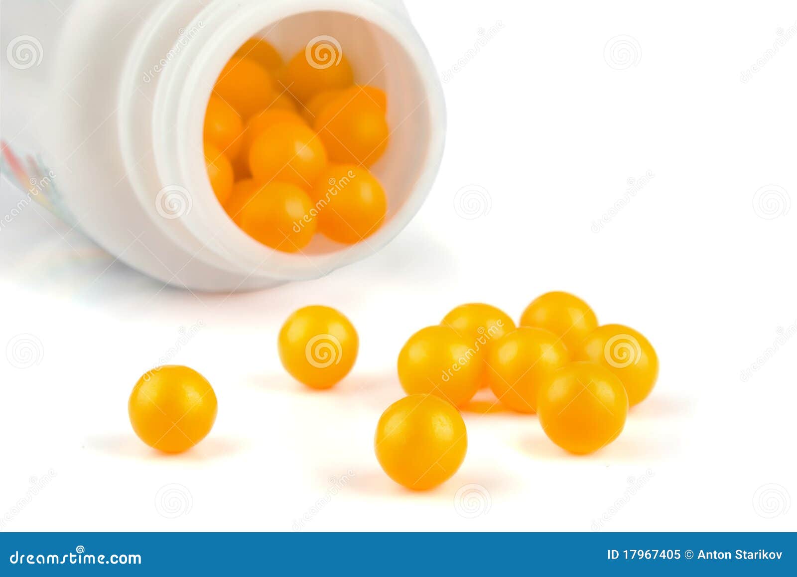 Yellow pills stock image. Image of drug, horizontal, capsule - 17967405