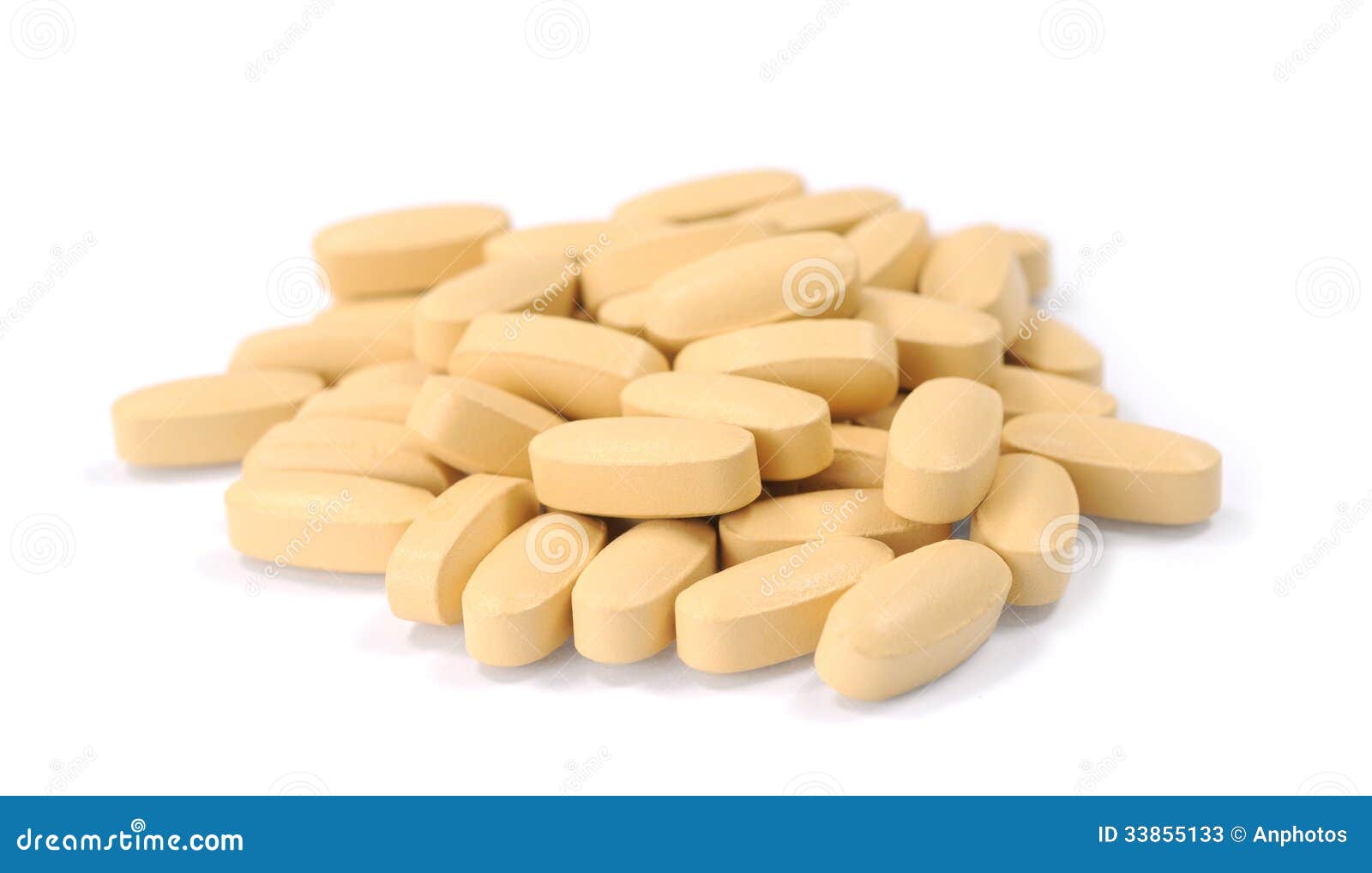 Yellow pills stock image. Image of drugs, yellow, health - 33855133