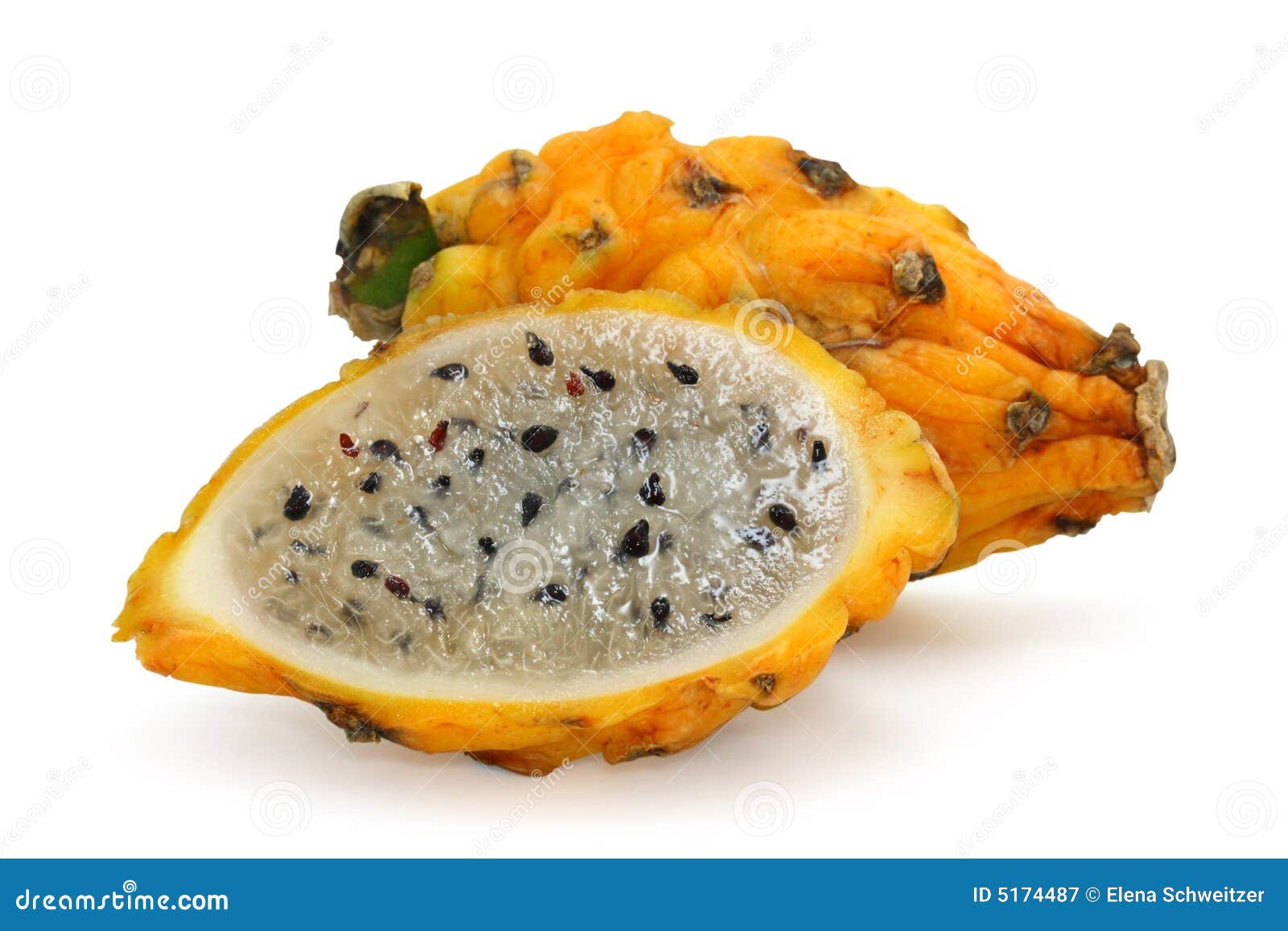 Yellow Pitahaya, Close-up Stock Photo | CartoonDealer.com #50500404