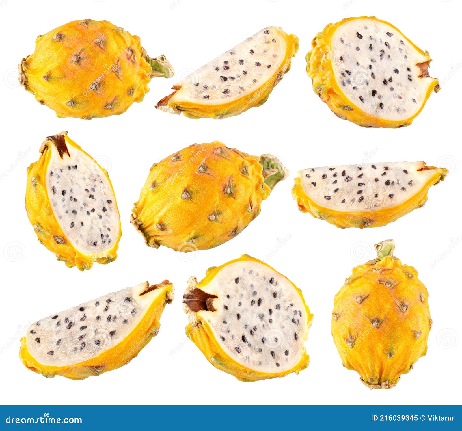 Yellow pitaya stock image. Image of pitaya, succulents - 216039345