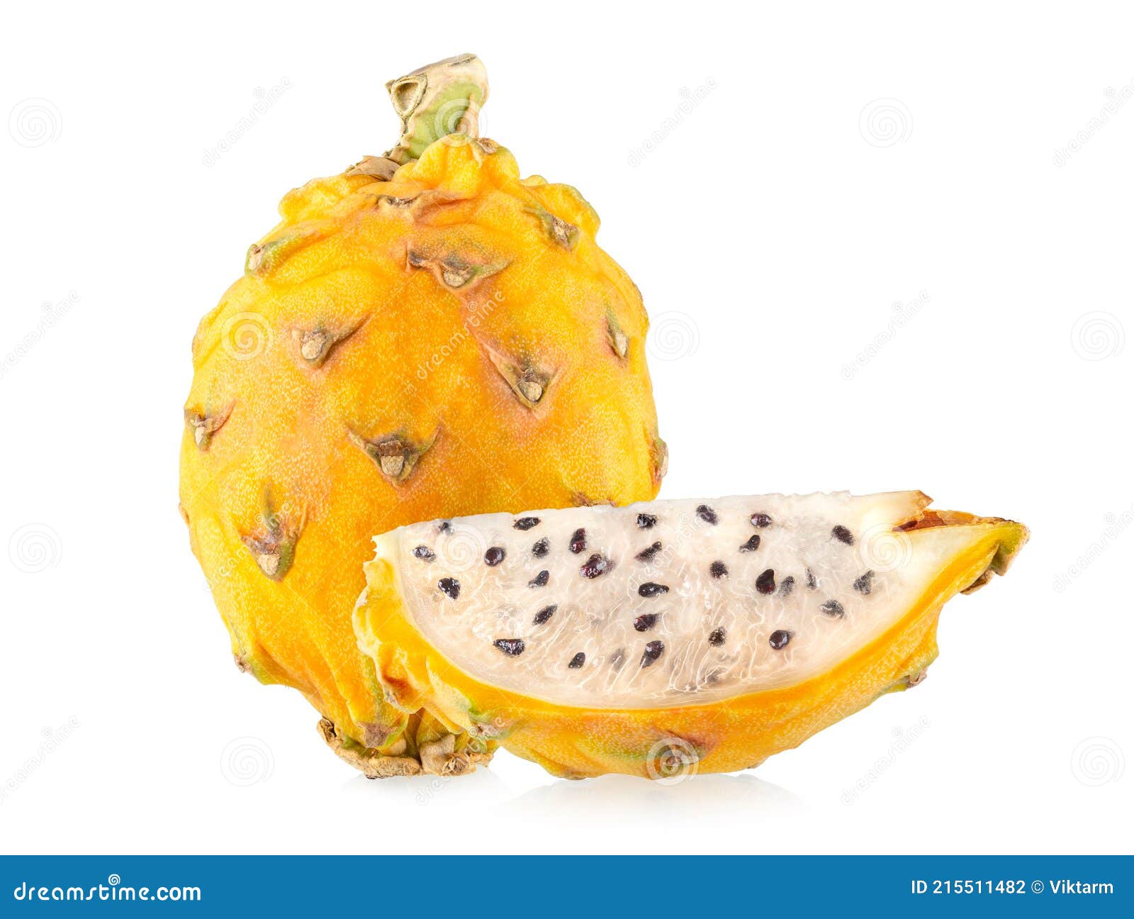 Yellow pitaya stock photo. Image of nutrition, fruit - 215511482
