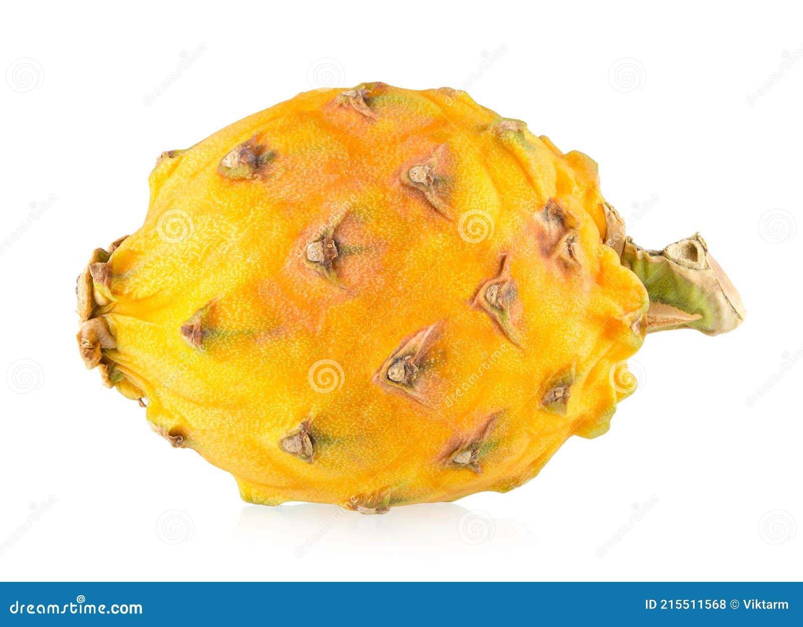 Yellow pitaya stock photo. Image of dragon, dessert - 215511568