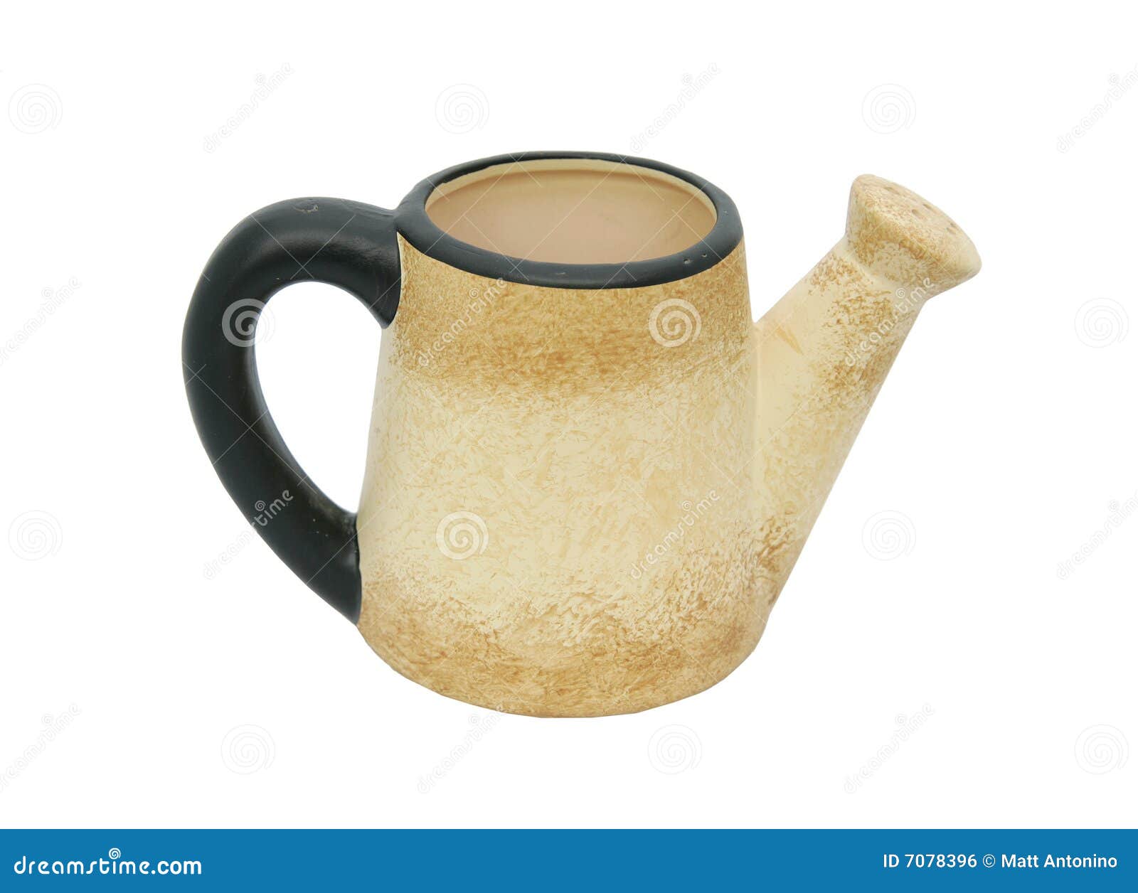 Yellow pitcher stock photo. Image of empty, dark, metallic - 7078396