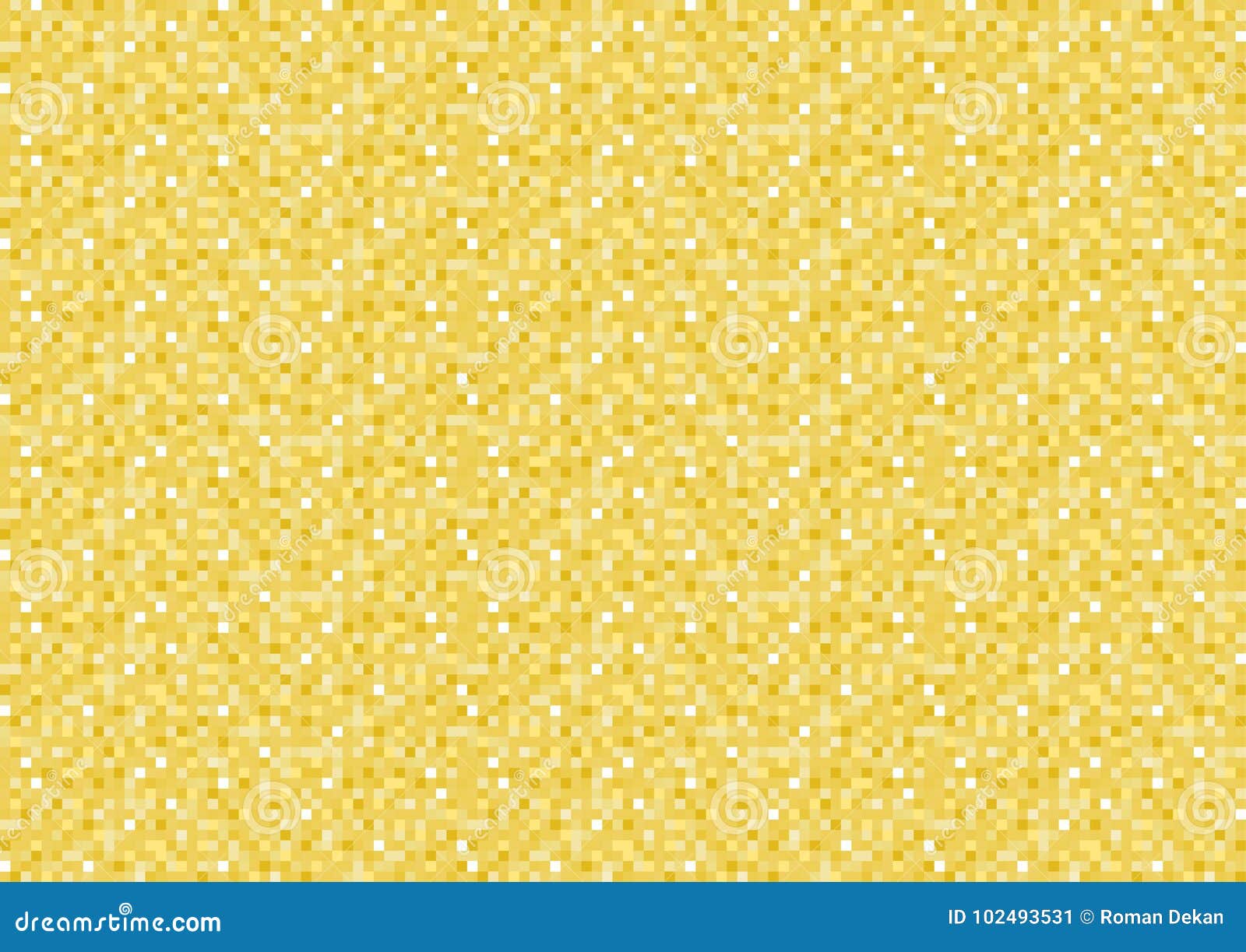 Yellow Pixel Background stock vector. Illustration of decoration ...