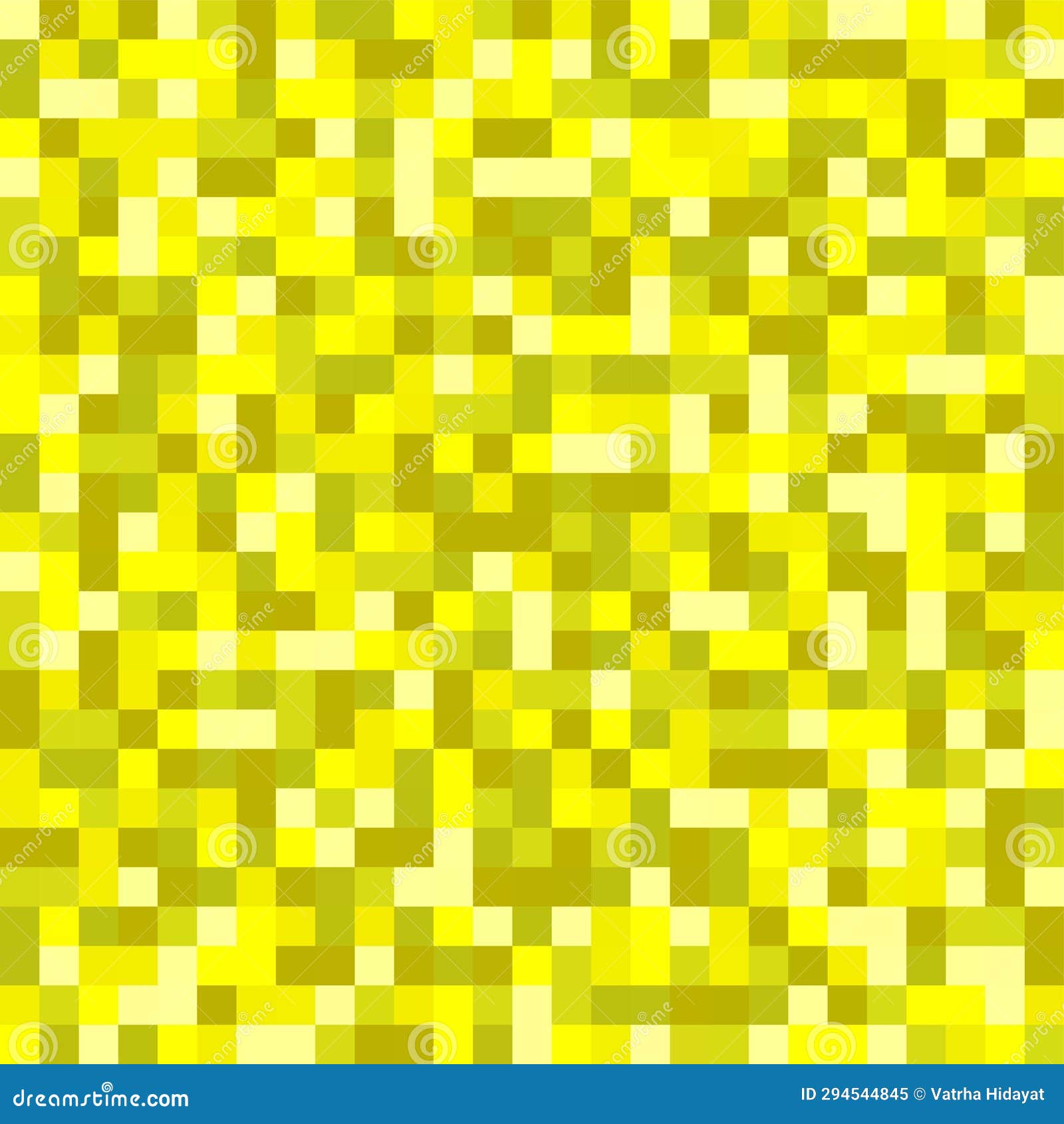 Yellow Pixel Pattern or Background in Pixel Art Stock Vector ...