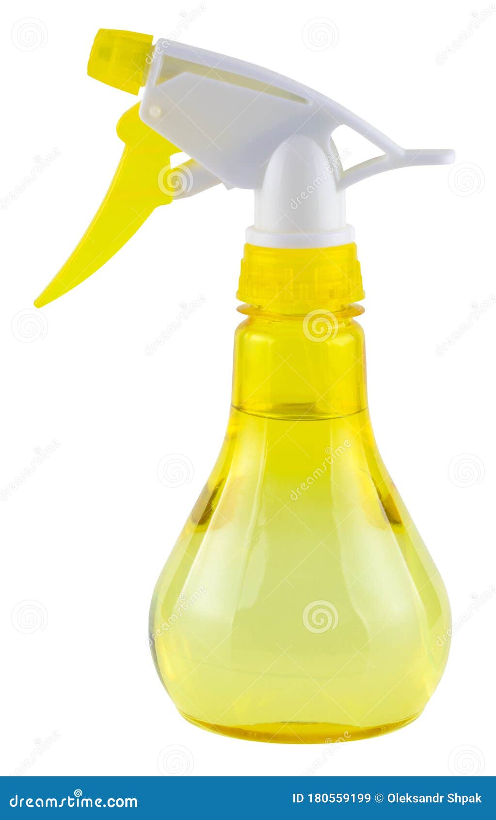 Yellow Plant Sprayer Isolated on White Background Stock Image - Image ...