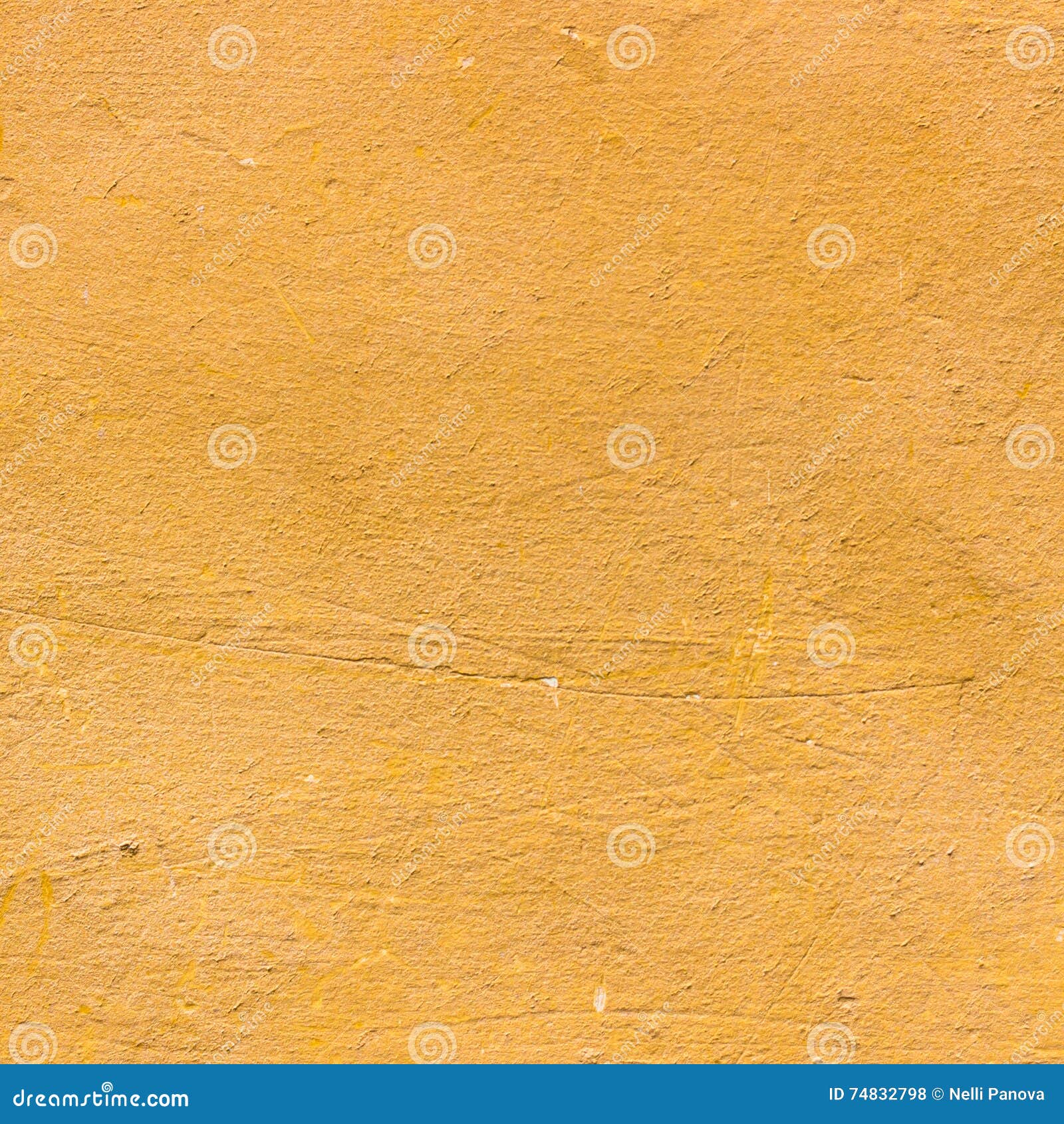 Yellow Plaster Seamless Texture for Background Stock Photo - Image of ...