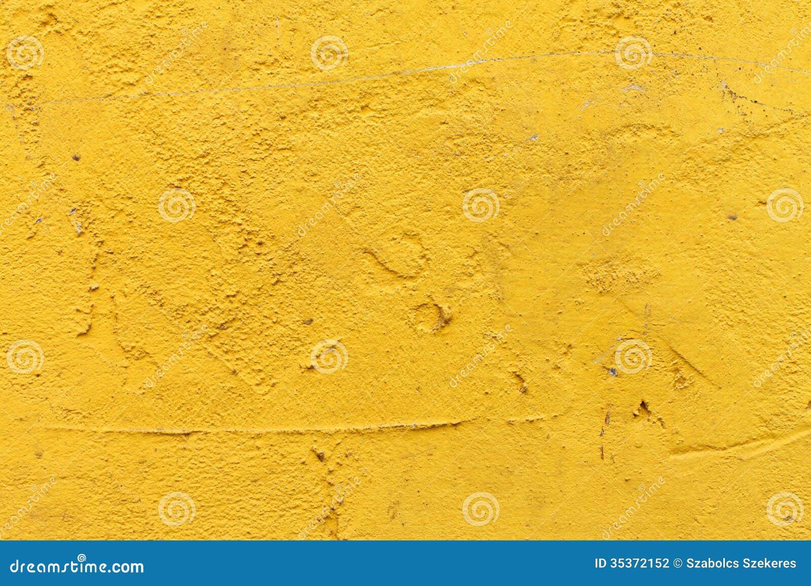 Yellow Plaster Wall With Yellow Folds Texture Stock Photo ...