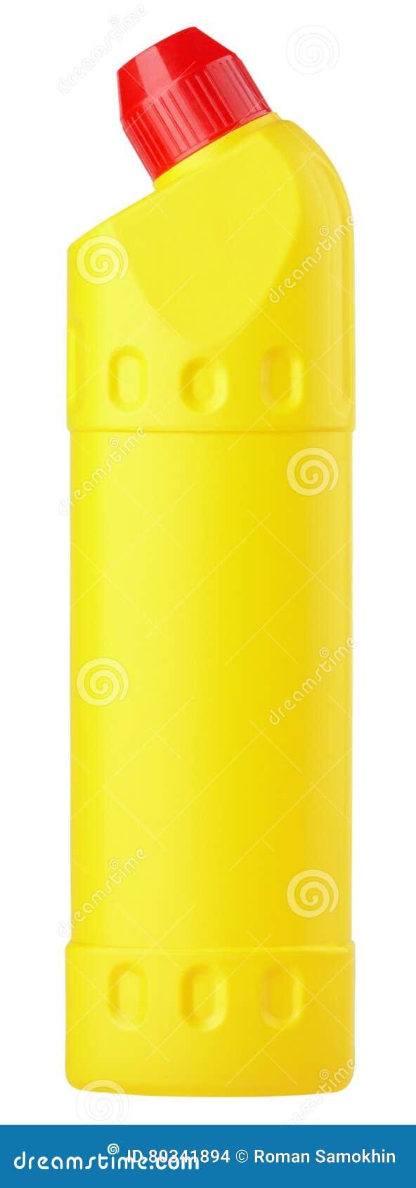 Yellow Plastic Bottle of Detergent Stock Photo - Image of clean ...
