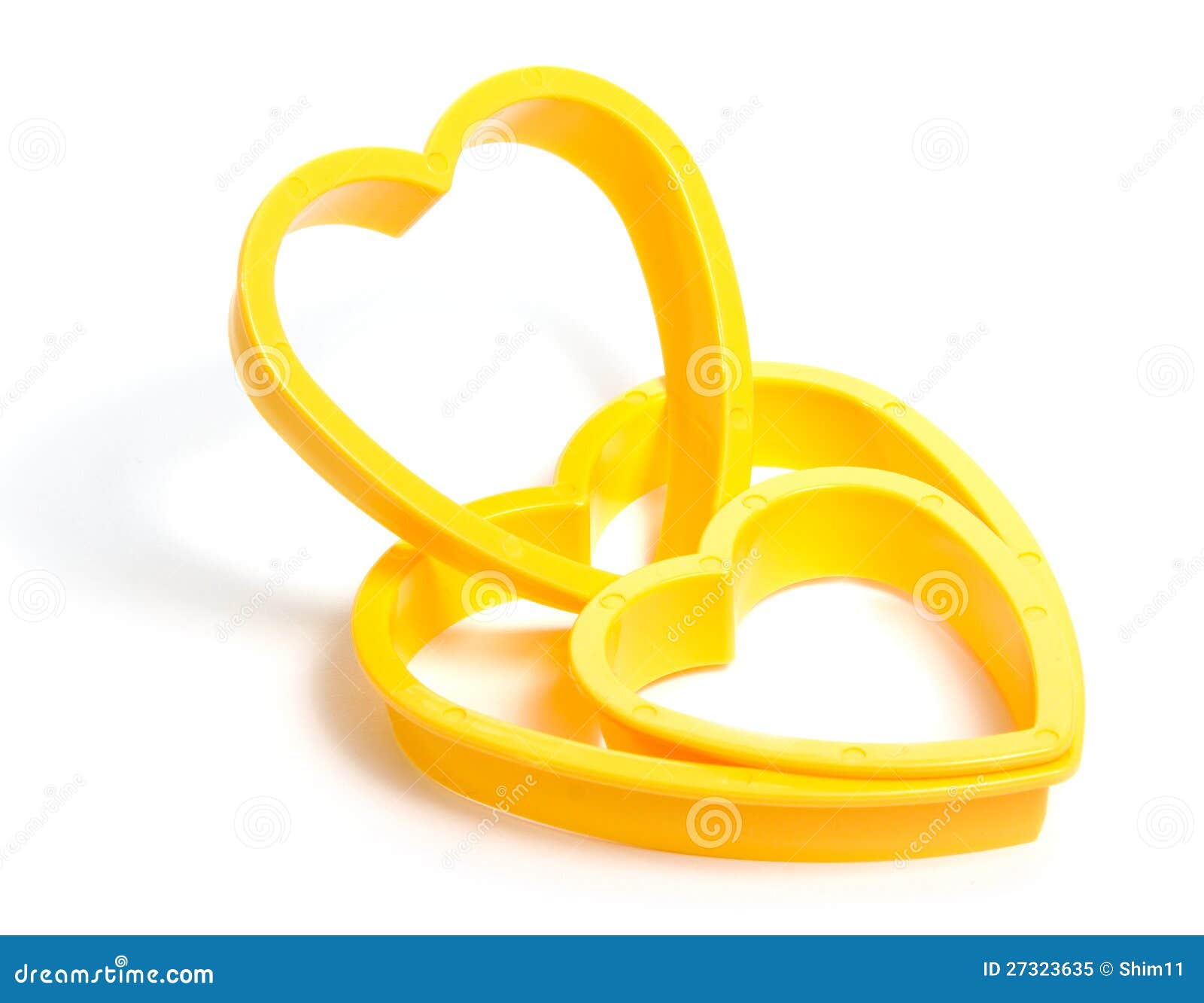 Yellow Plastic Cookies Cutter Stock Image - Image of cookie, biscuit ...