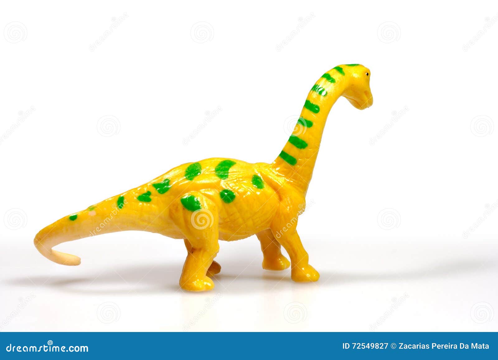 Plastic Dinosaur On Pebble Stone Royalty-Free Stock Image ...
