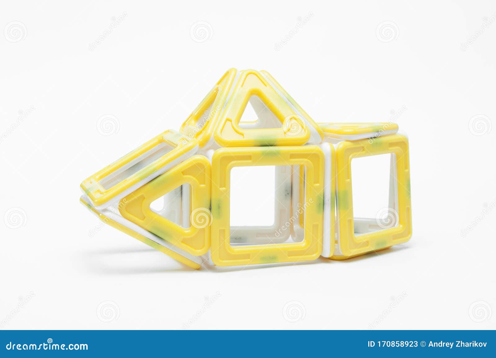 Abstract plastic shape stock image. Image of bright - 170858923