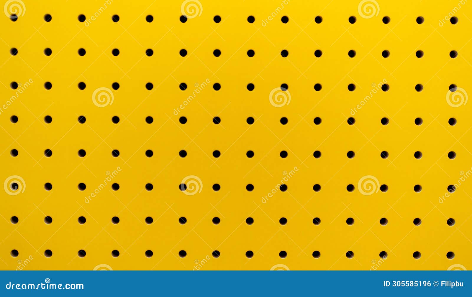 Yellow Plastic Perforated Panel Texture. Seamless Tile Abstract ...