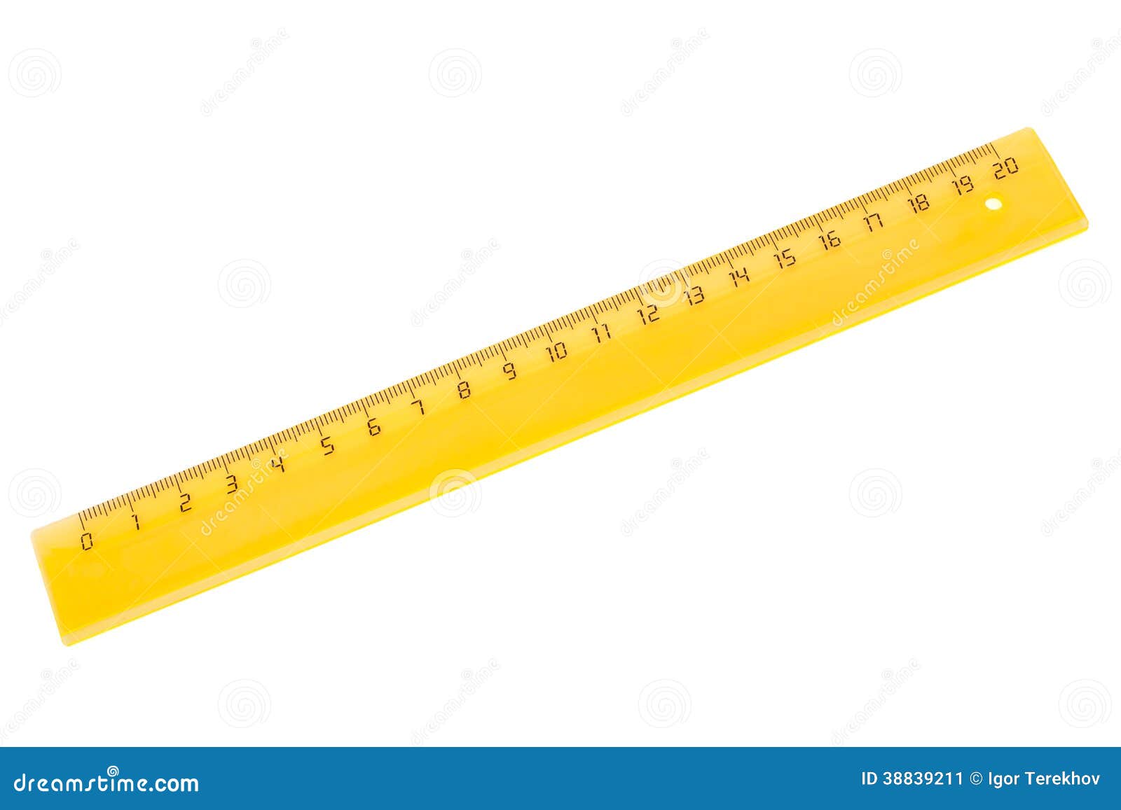 Yellow plastic ruler stock image. Image of single, ruler - 38839211
