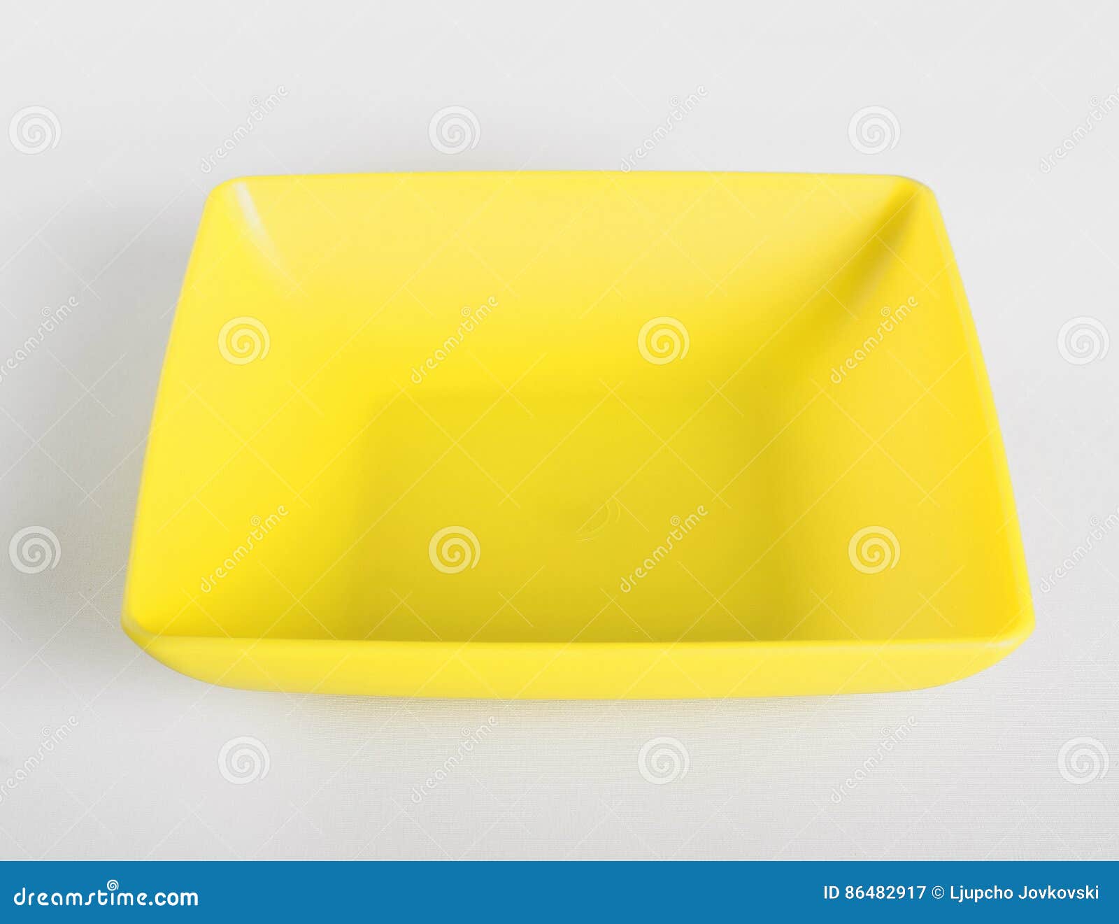 Yellow Plastic Shallow Dish Stock Image - Image of plate, shallow: 86482917