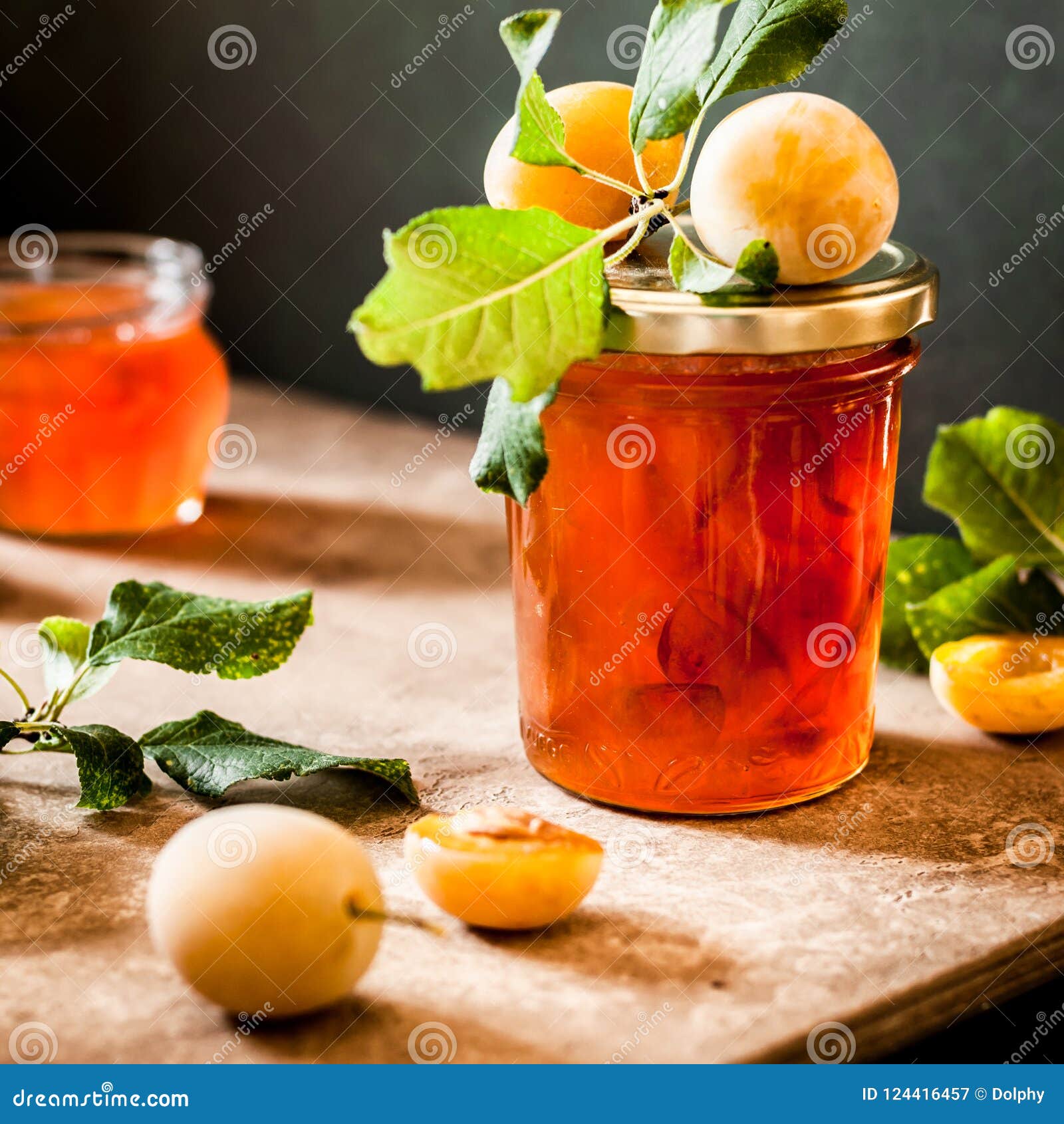 Yellow Plum Jam stock image. Image of ingredient, fruit - 124416457