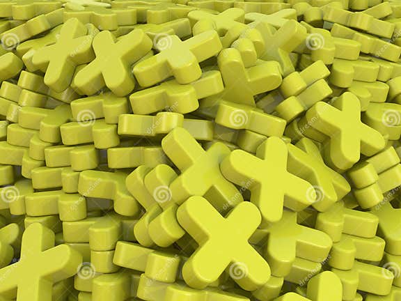 Yellow plus stock illustration. Illustration of addition - 57867172