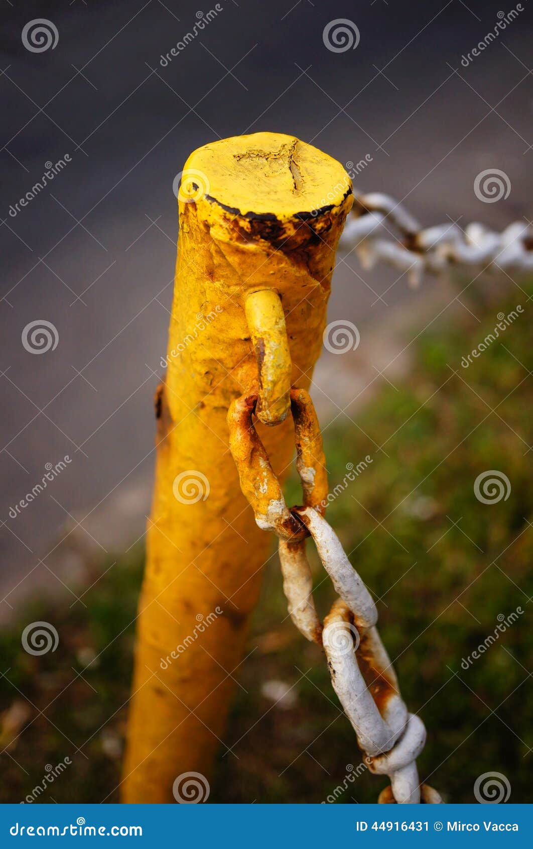 Yellow pole stock image. Image of yellow, pole, industrial - 44916431