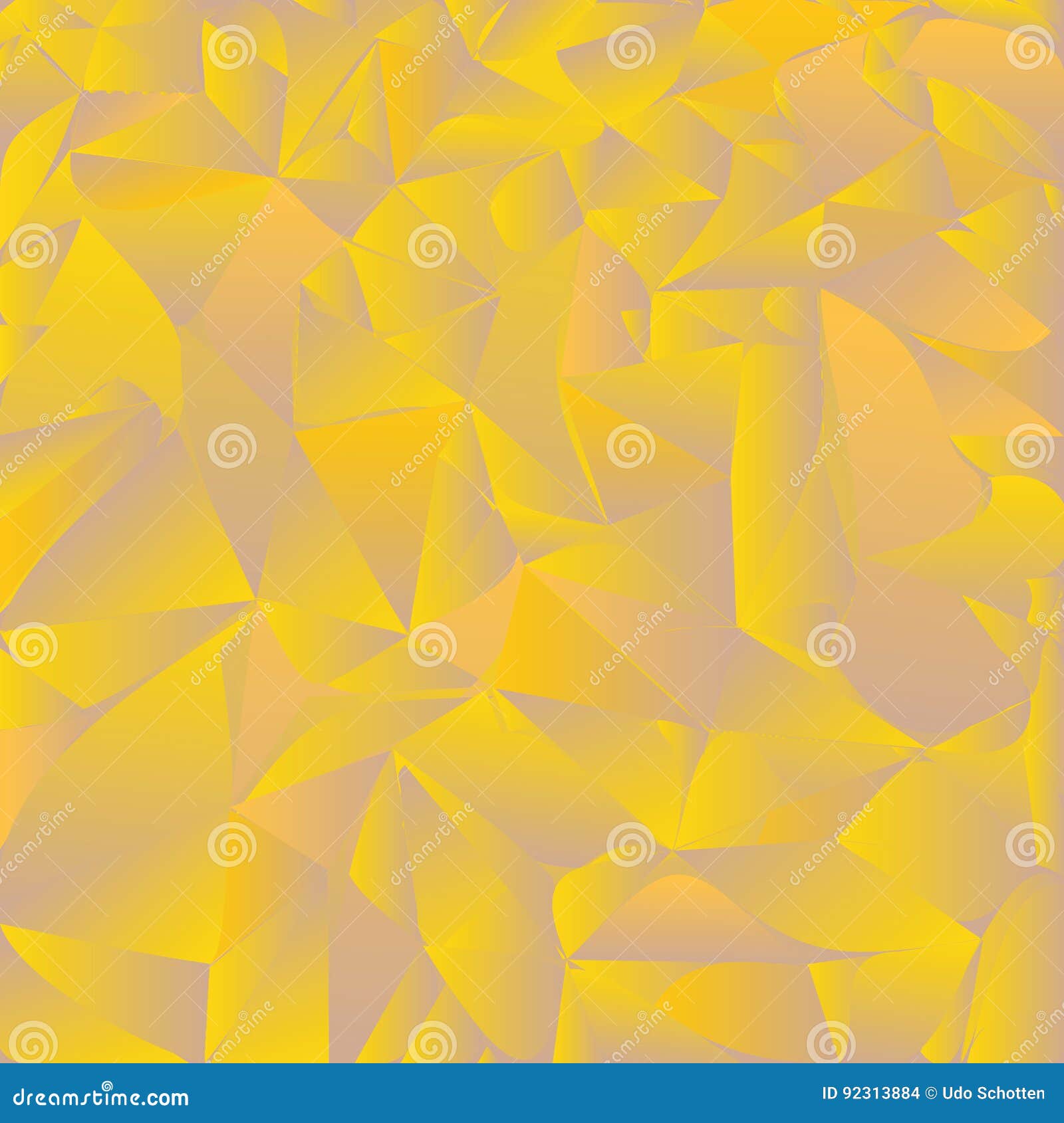 Yellow Polygon Pattern Vector Illustration | CartoonDealer.com #92313884