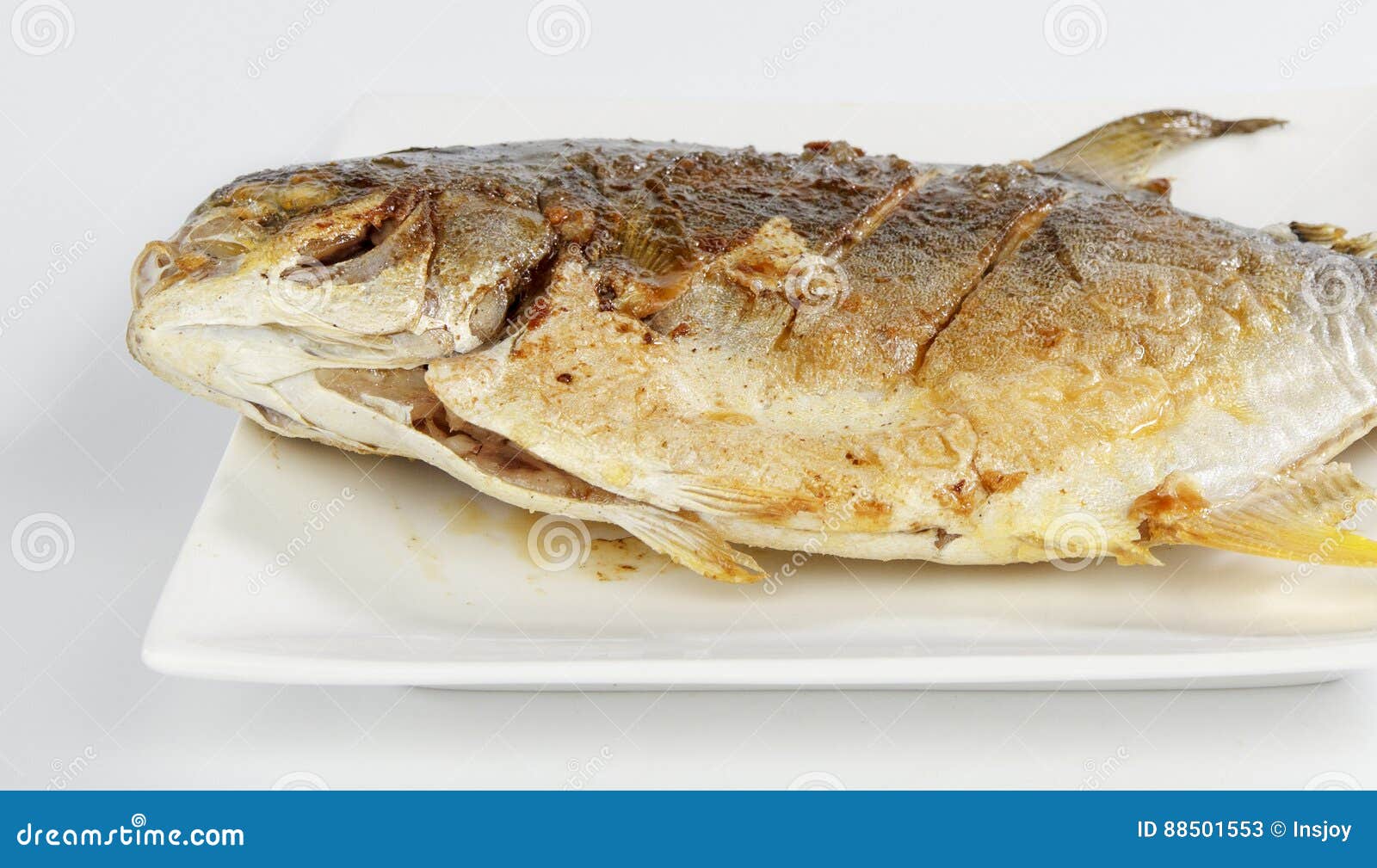 Yellow pomfret stock image. Image of cereal, meal, grains - 88501553