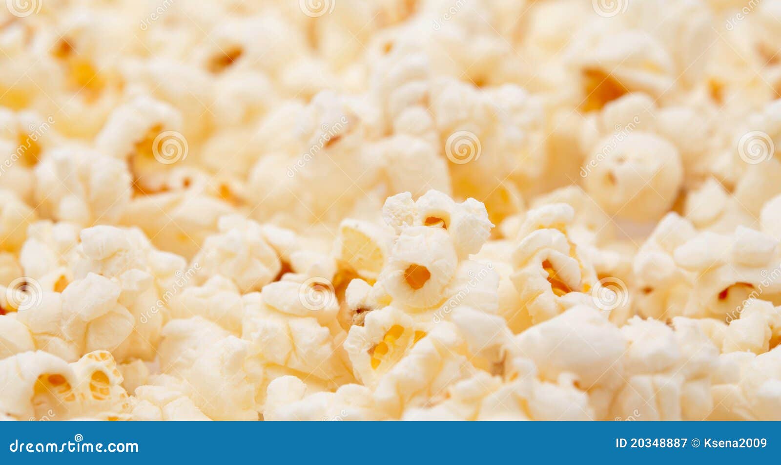 Yellow popcorn stock image. Image of kernels, isolated - 20348887