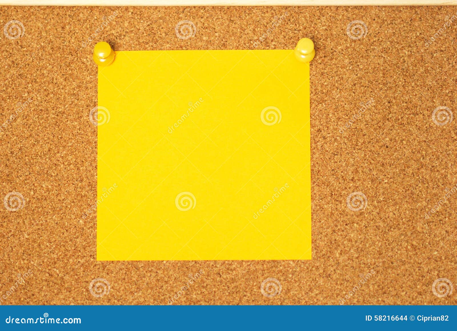 Yellow Post-it Note Royalty-Free Stock Image | CartoonDealer.com #44349628