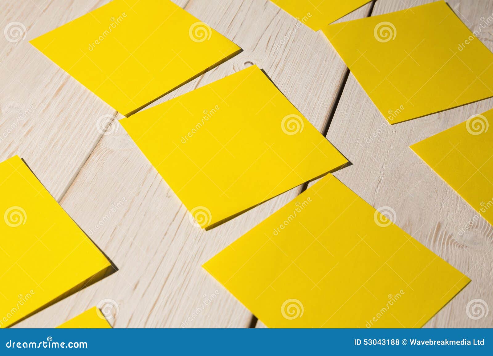 A Yellow post it note stock photo. Image of notes, copy - 53043188