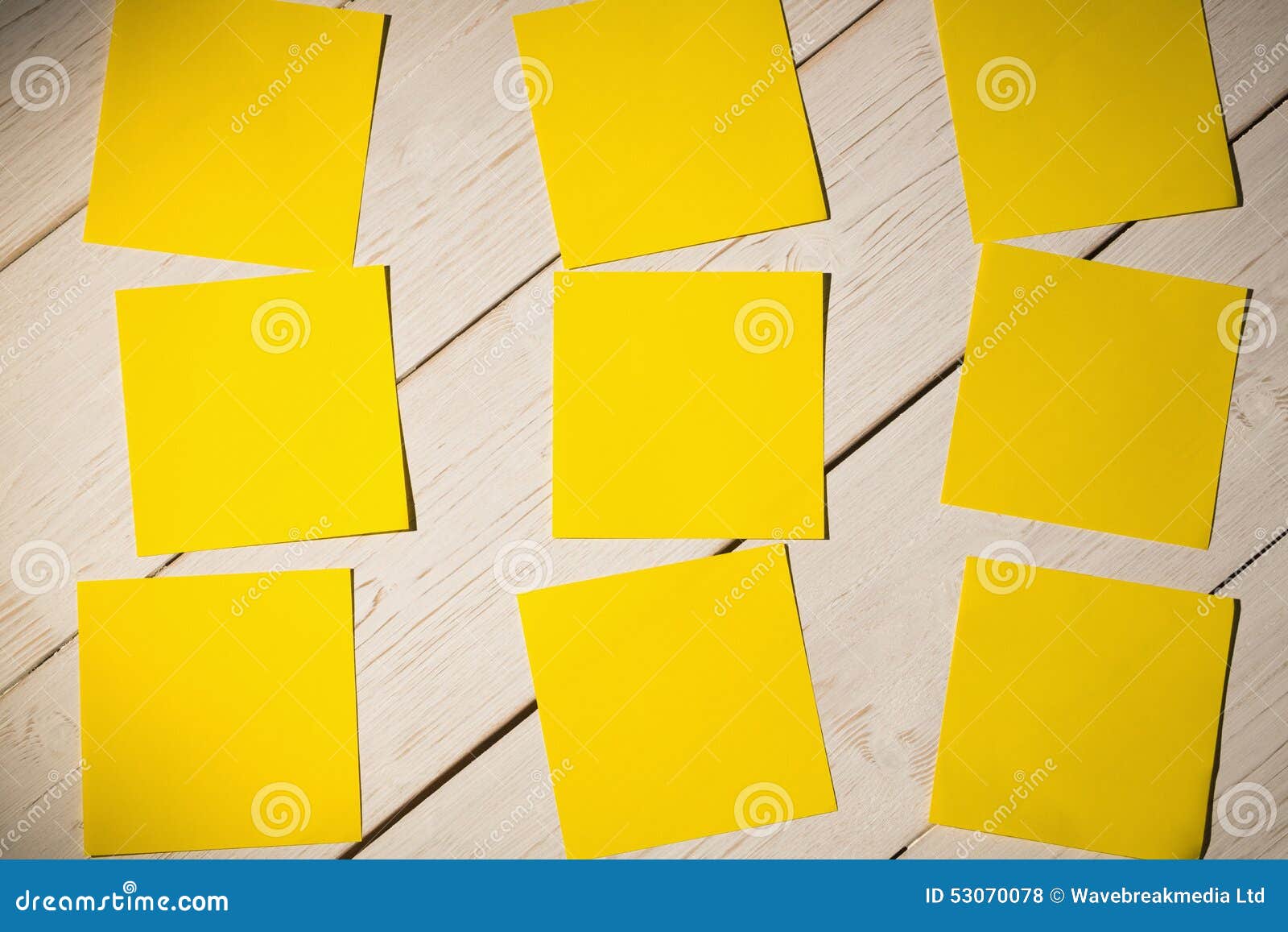 A Yellow post it note stock photo. Image of reminder - 53070078