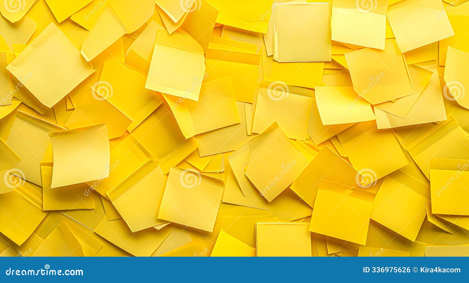 Yellow Post-it Paper, Post-it Note Sticker Stock Photo - Image of ...