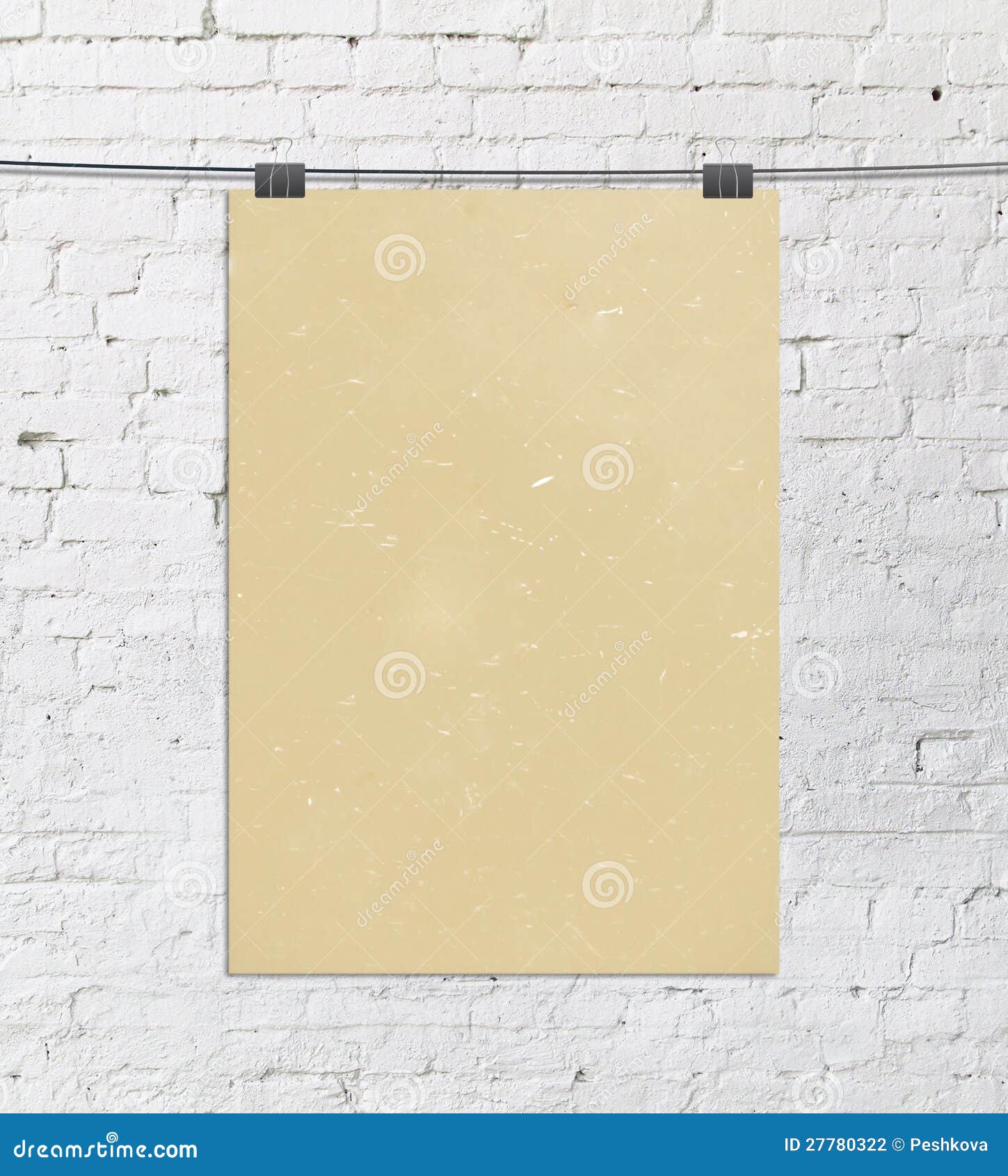 Yellow poster stock photo. Image of blueprint, sheet - 27780322