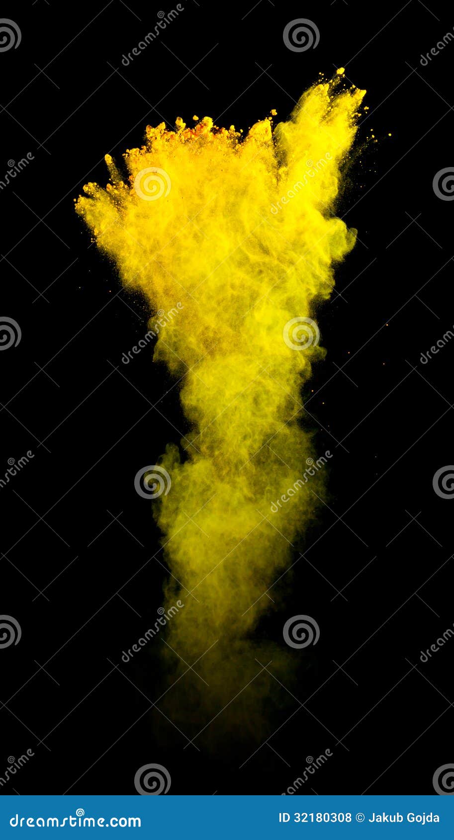 Yellow powder stock photo. Image of abstract, yellow - 32180308
