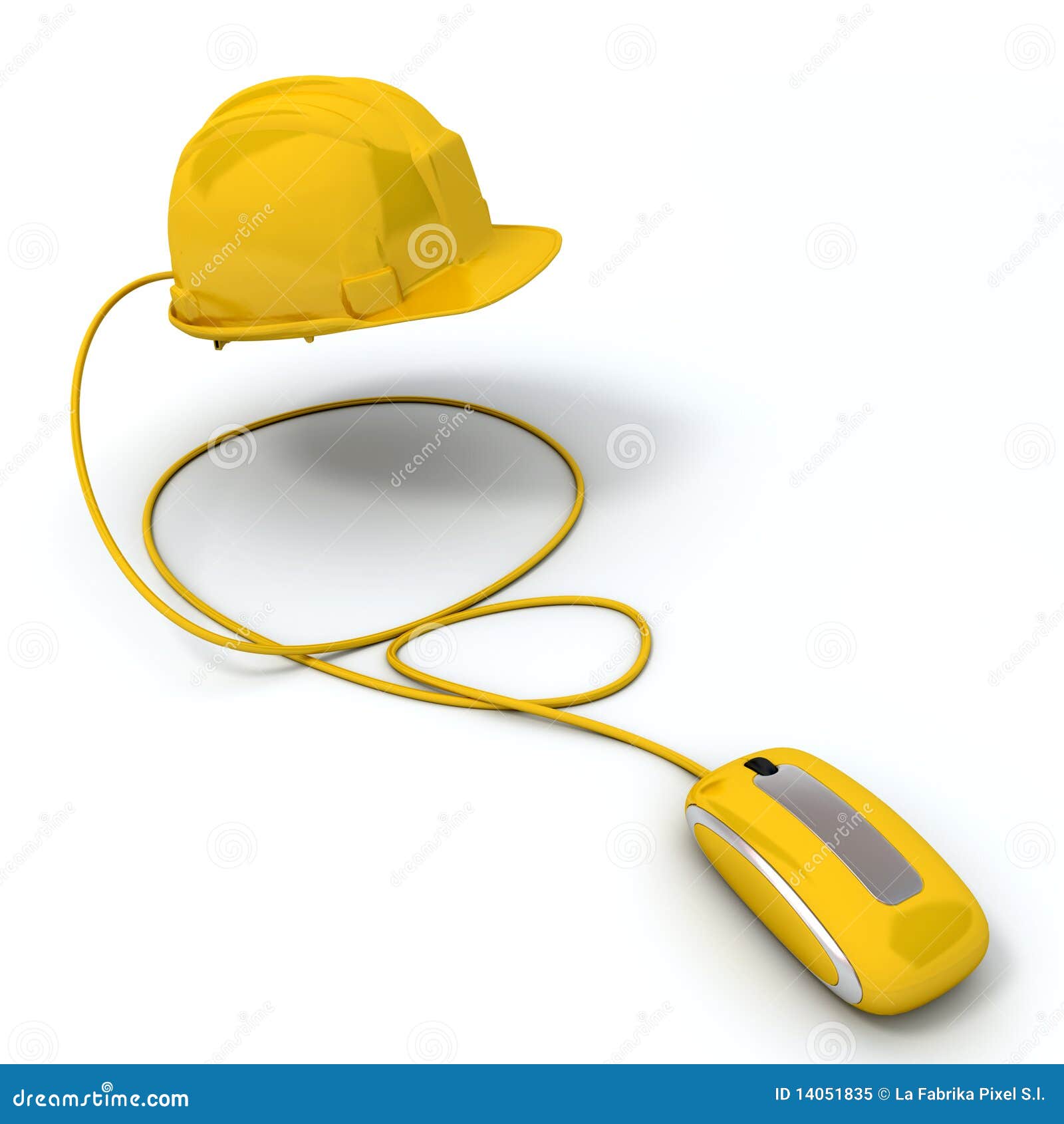 Yellow protection online stock illustration. Illustration of digitally ...