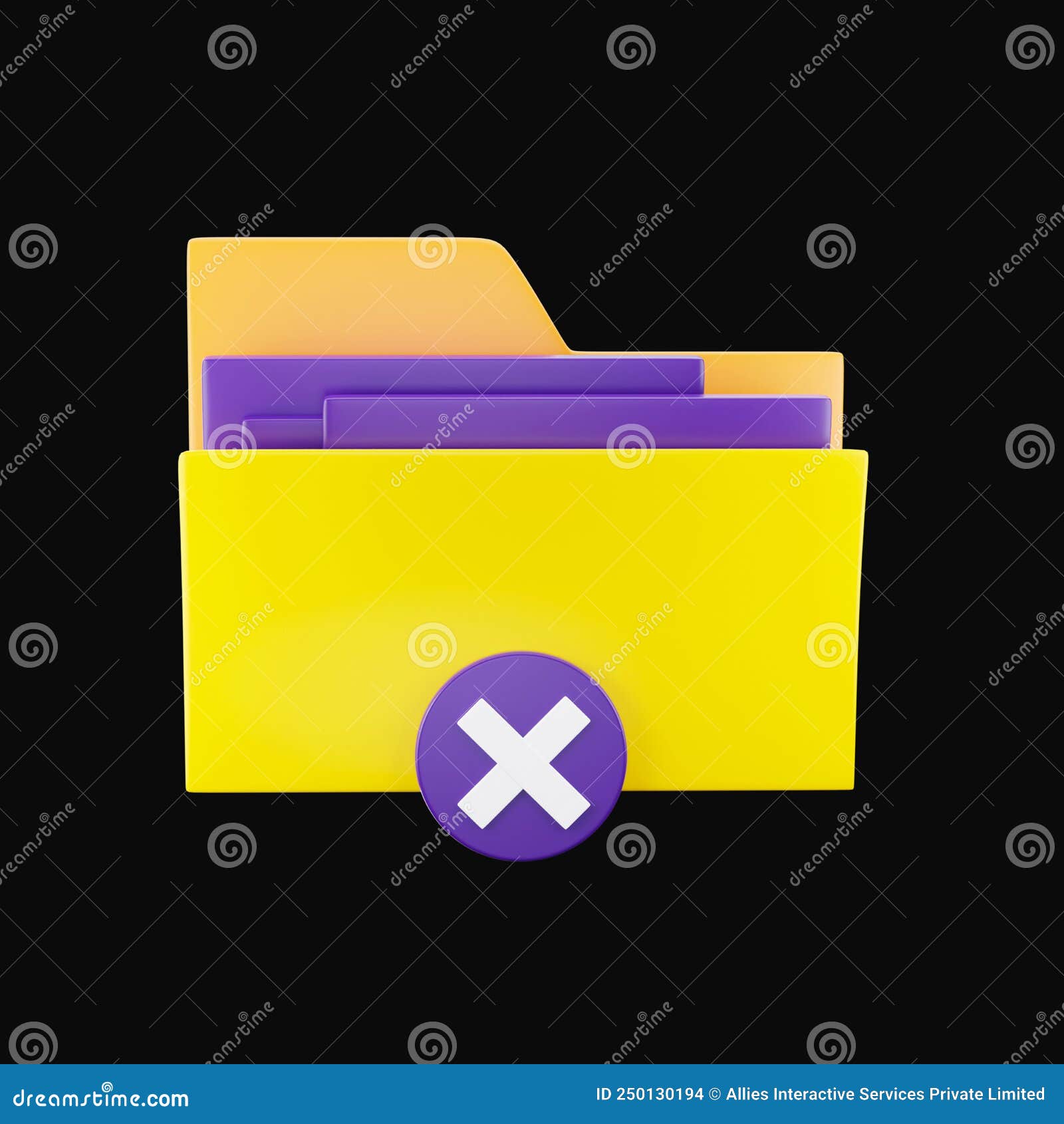 Remove Folder Icon Flat Stock Photography | CartoonDealer.com #199371206