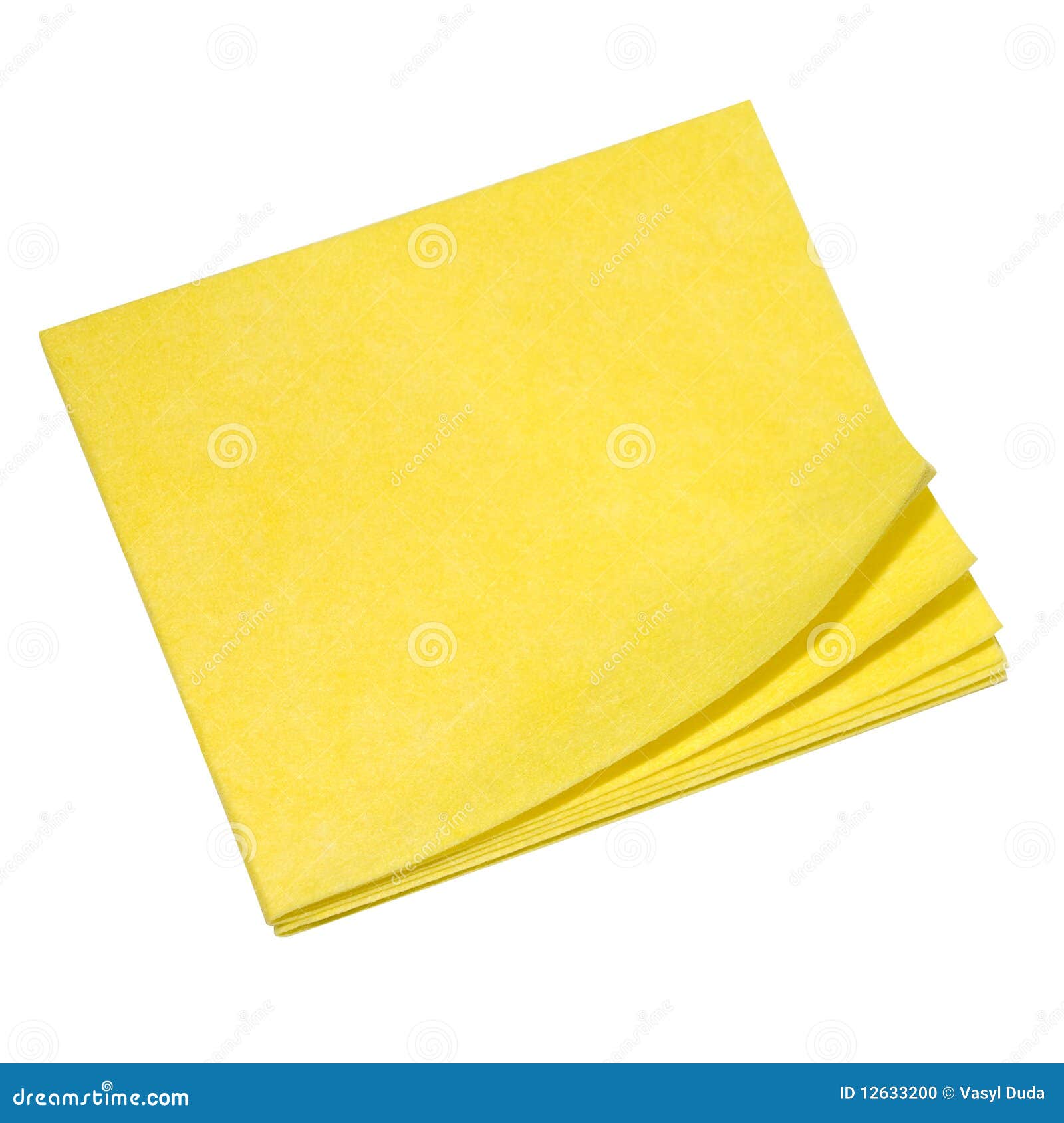 Yellow Rag Stock Photo - Image: 12633200