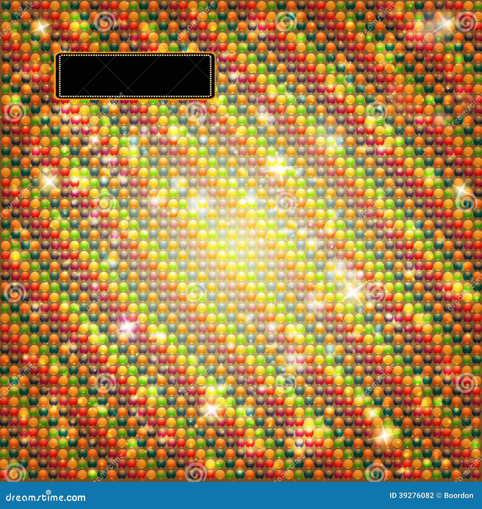 Yellow Rainbow Ball Background Vector Illustration | CartoonDealer.com ...