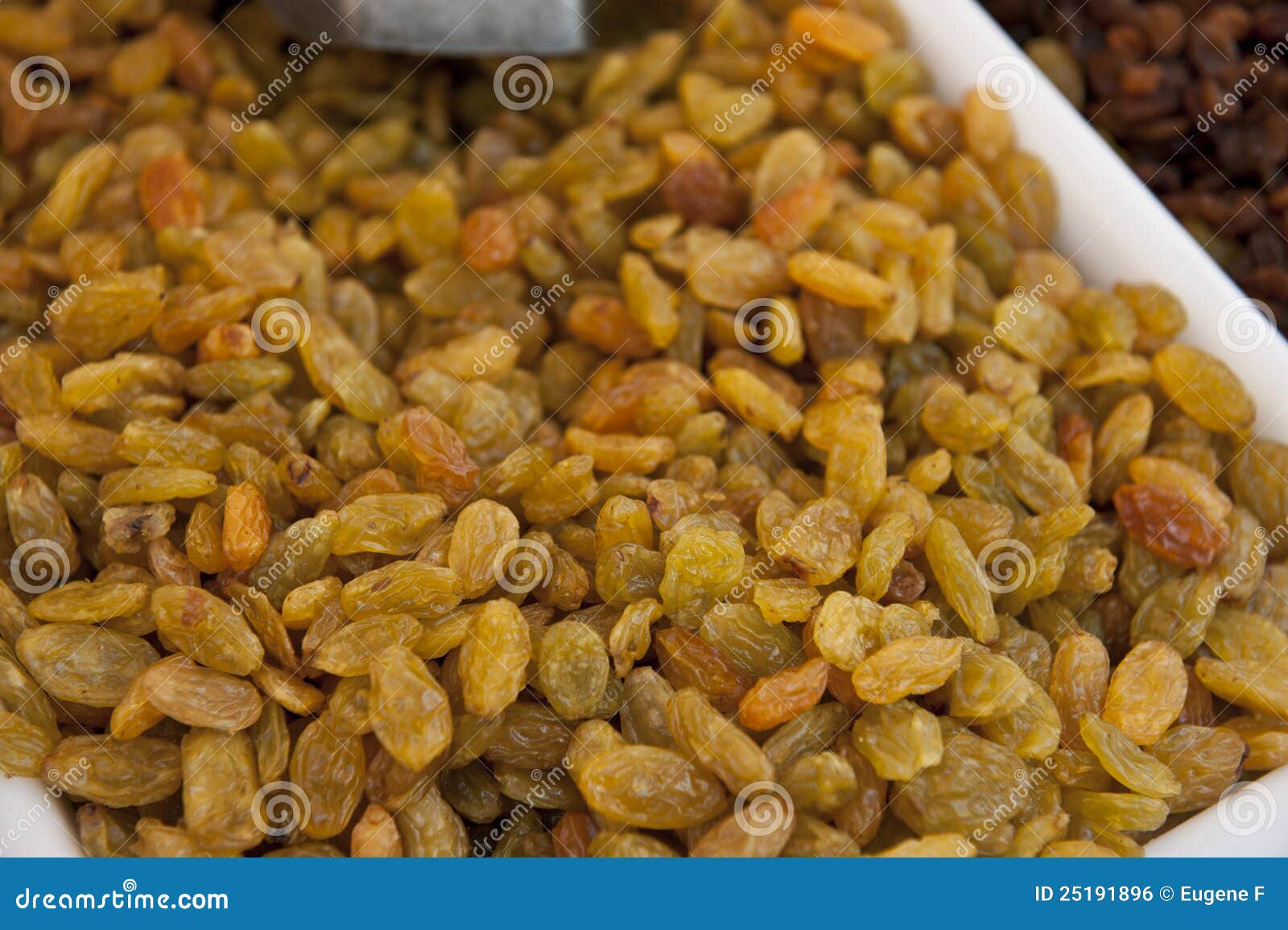 Yellow Raisins stock photo. Image of food, nature, object - 25191896