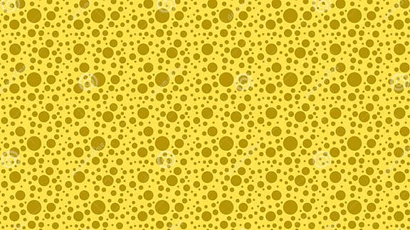 Yellow Random Dots pattern stock vector. Illustration of round - 162775474