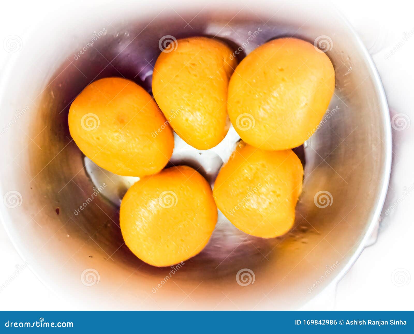 Yellow Rasgulla in Plate Testy Sweets Stock Photo - Image of fight ...