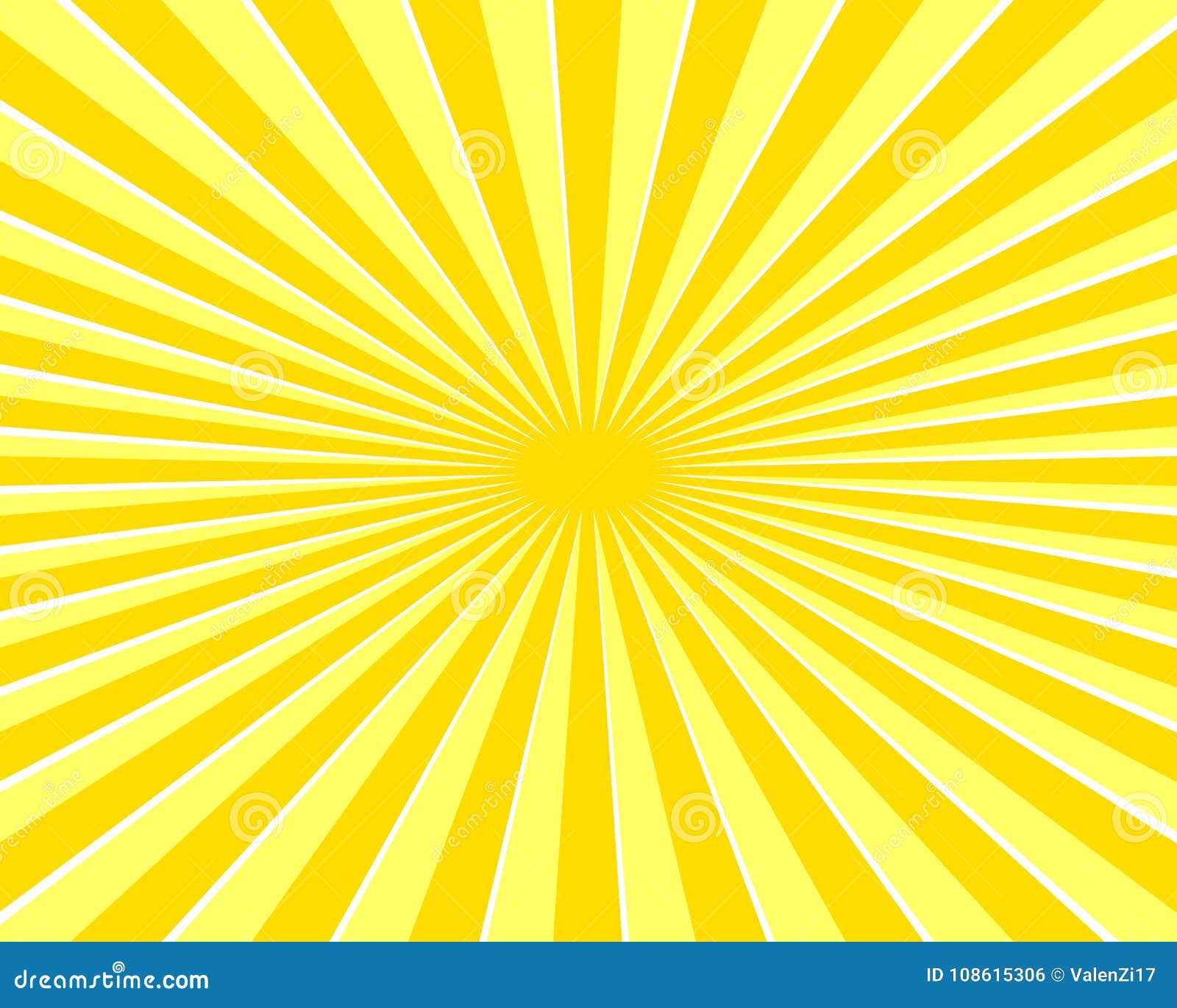 Yellow rays background stock illustration. Illustration of background ...