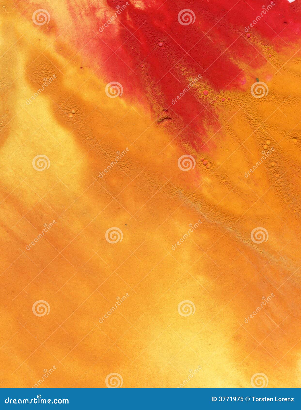 Yellow and red stock image. Image of painted, watercolor - 3771975