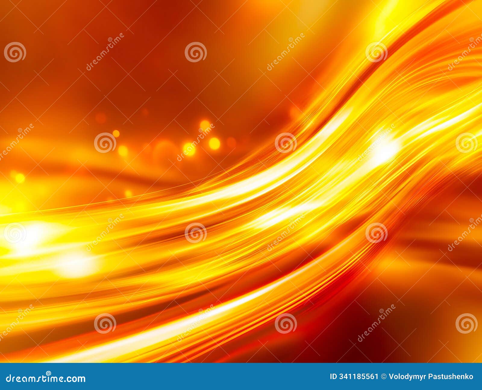 A Yellow and Red Abstract Background with Light Streaks Stock Image ...