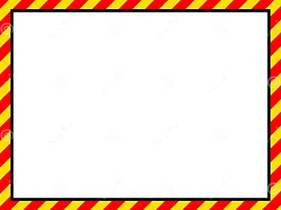 Yellow red border stock illustration. Illustration of background - 2863661