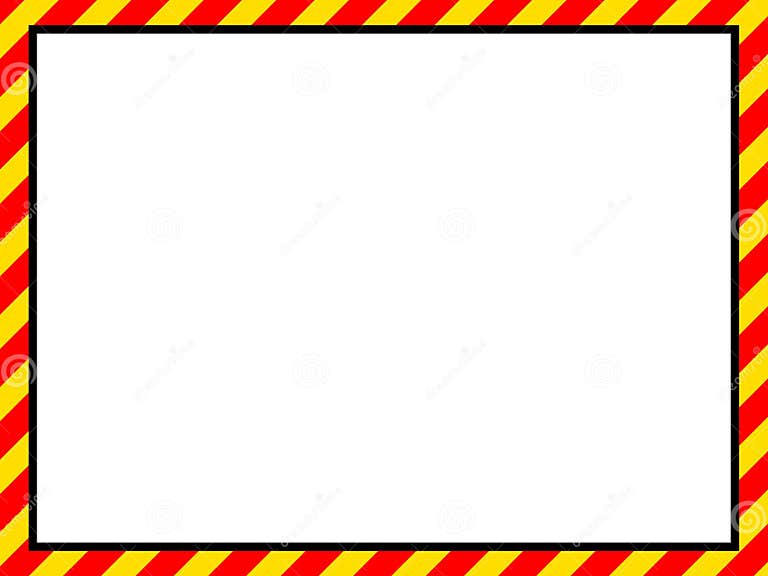Yellow red border stock illustration. Illustration of background - 2863661