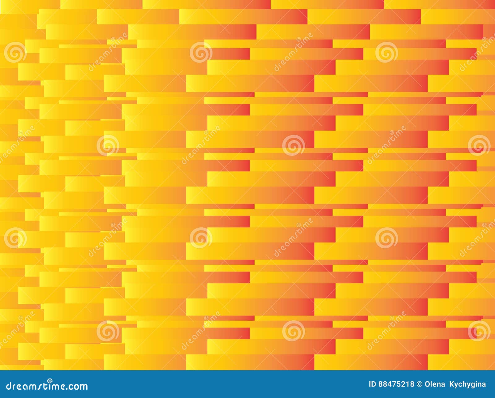 Yellow Red Rectangle Abstract Seamless Pattern Stock Vector ...