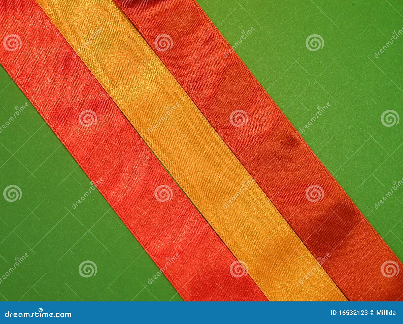 Yellow and red ribbon stock image. Image of detail, vivid - 16532123